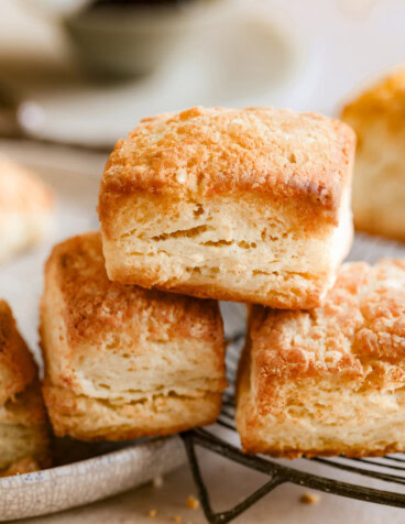 3 Ingredient Cottage Cheese Biscuits - Kirbie's Cravings