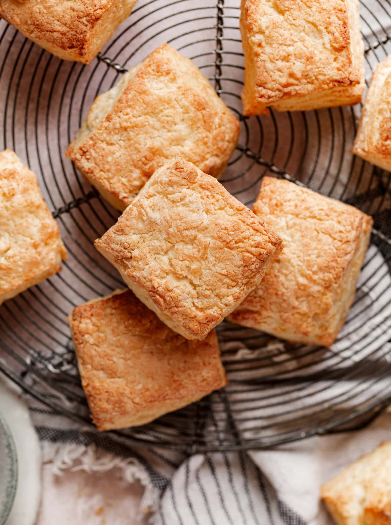 3 Ingredient Cottage Cheese Biscuits - Kirbie's Cravings