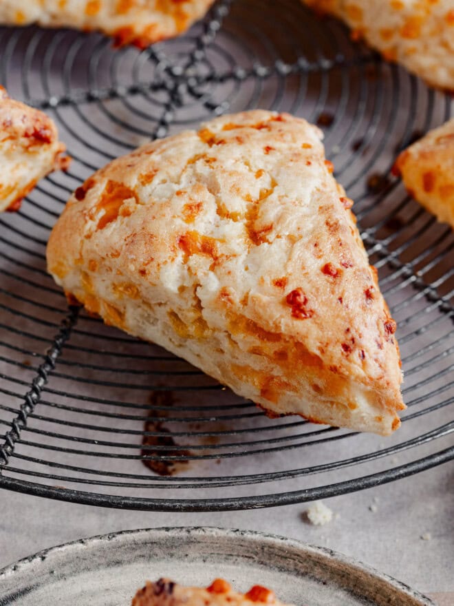 4 Ingredient Cottage Cheese Scones - Kirbie's Cravings