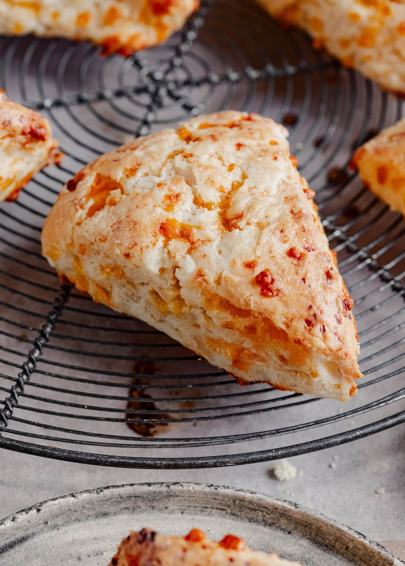 4 Ingredient Cottage Cheese Scones - Kirbie's Cravings