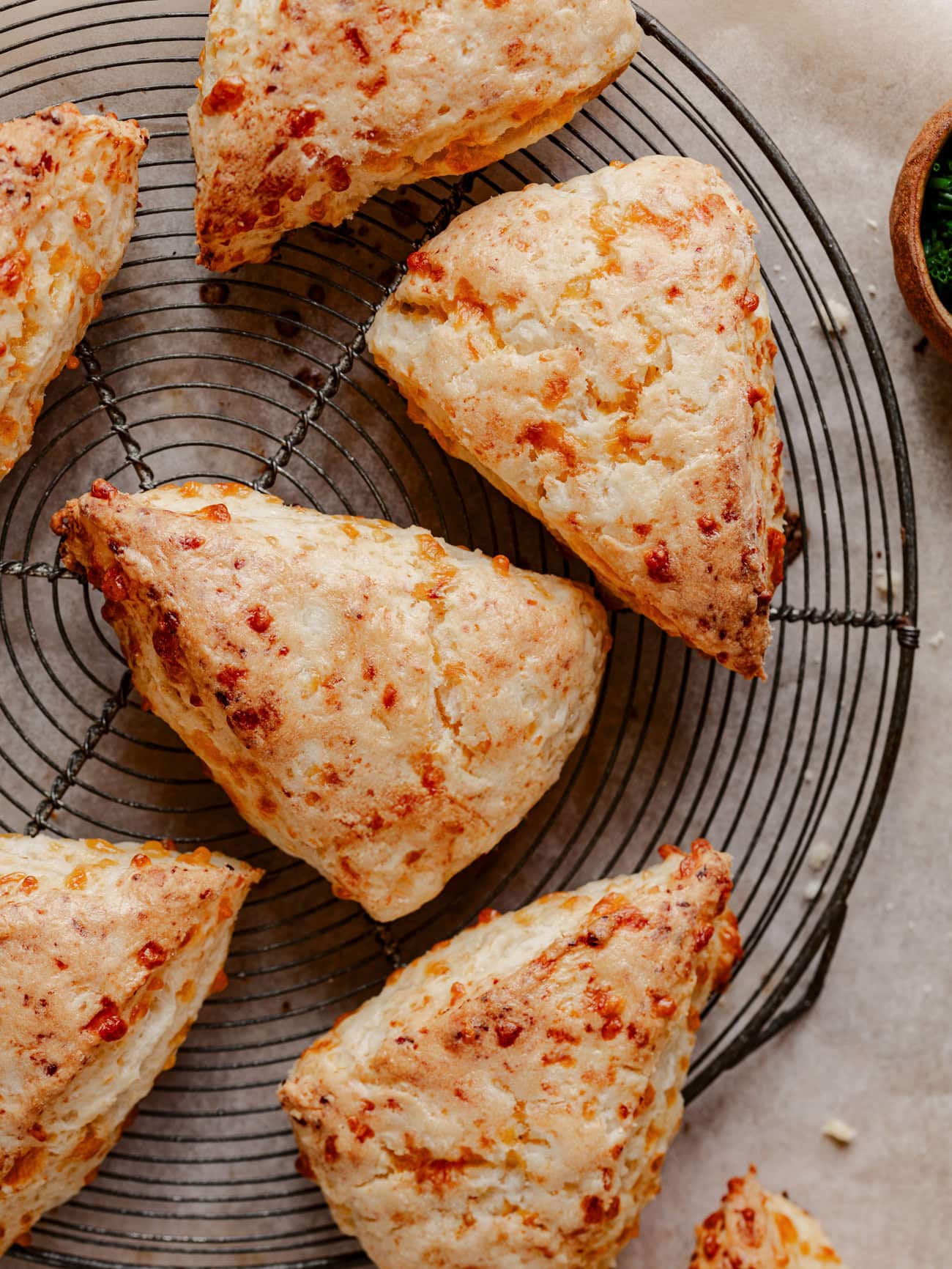 4 Ingredient Cottage Cheese Scones - Kirbie's Cravings