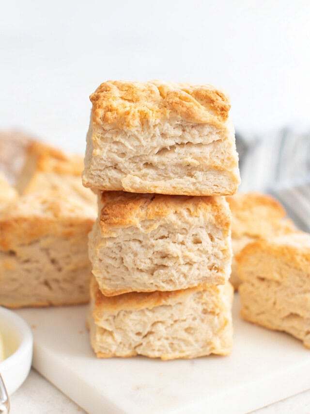 3 Ingredient High Protein Biscuits - Kirbie's Cravings