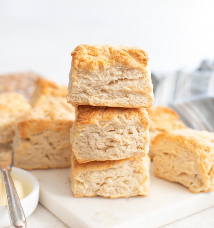 3 Ingredient High Protein Biscuits - Kirbie's Cravings