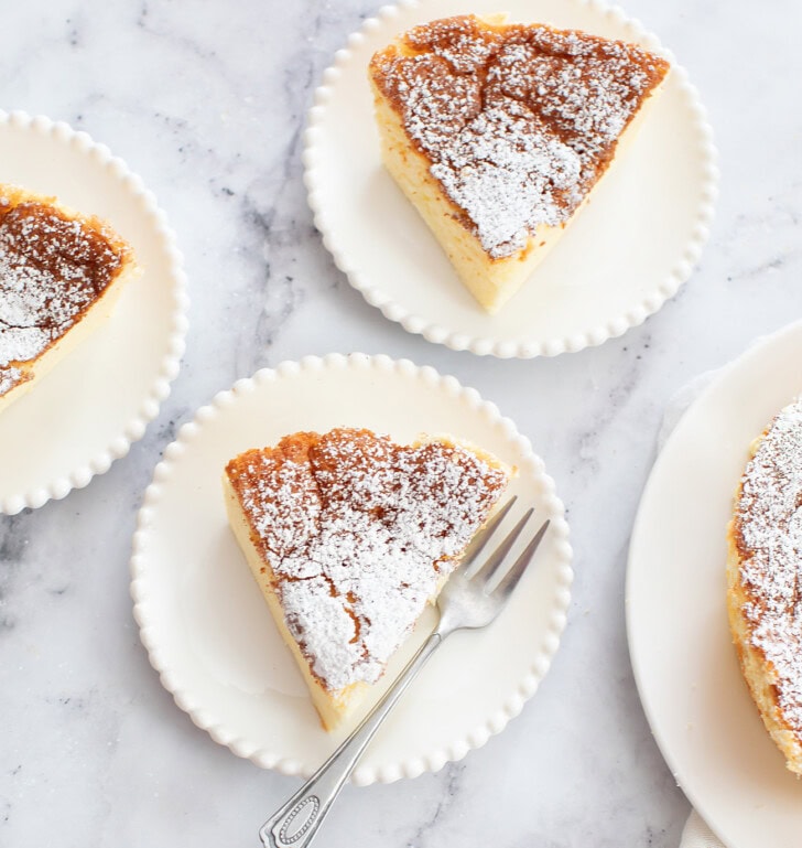 3 Ingredient Fluffy Cottage Cheese Cake (No Flour, Butter or Oil ...