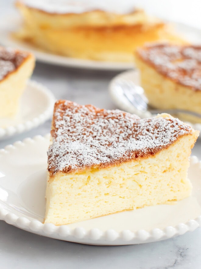 3 Ingredient Fluffy Cottage Cheese Cake (No Flour, Butter or Oil ...