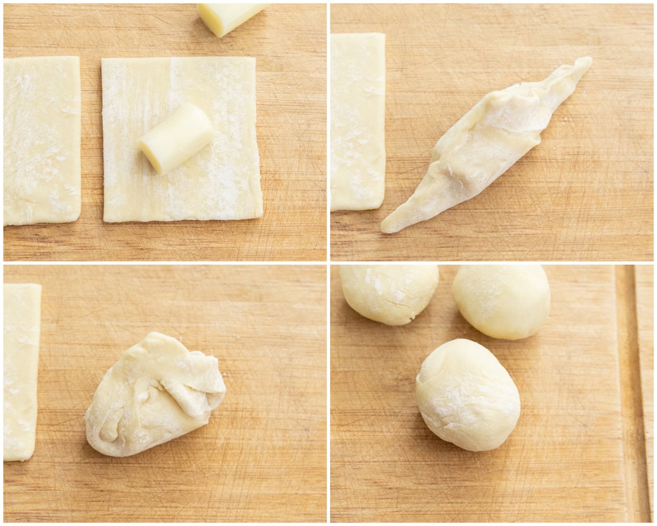 3 Ingredient Crispy Cheese Balls - Kirbie's Cravings