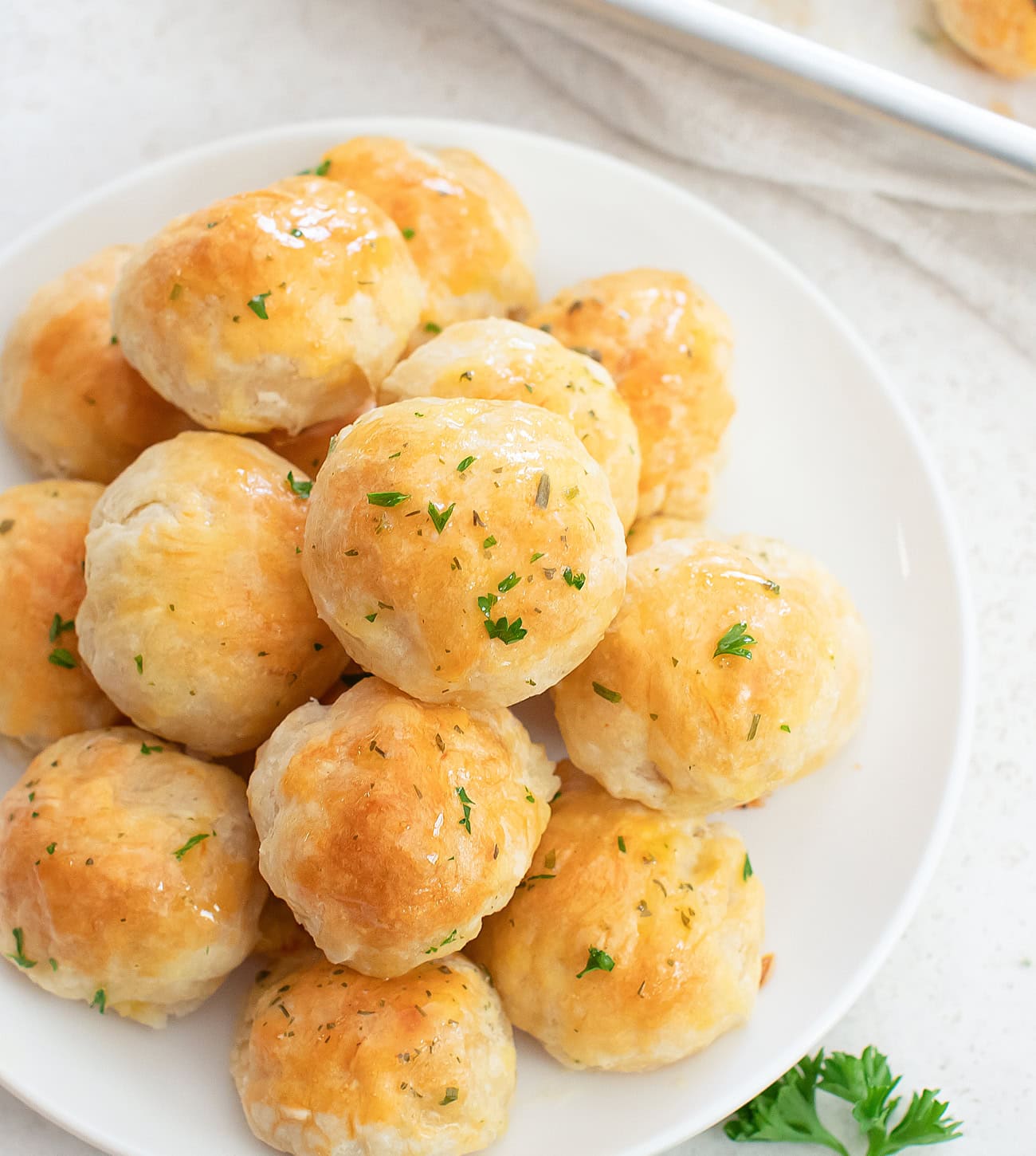 3 Ingredient Crispy Cheese Balls - Kirbie's Cravings