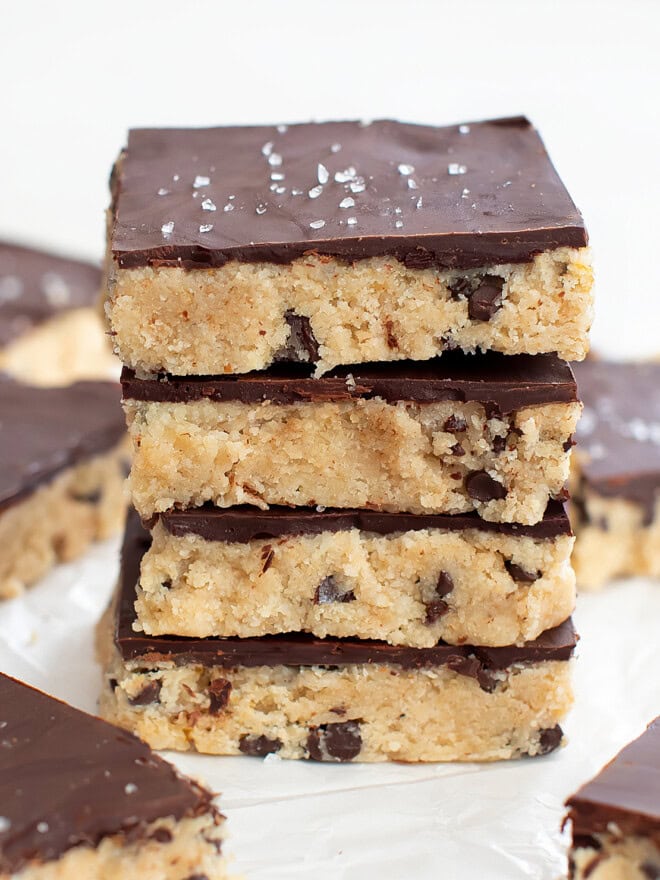 4 Ingredient No Bake Cookie Bars (No Wheat Flour, Eggs, Dairy or Butter ...