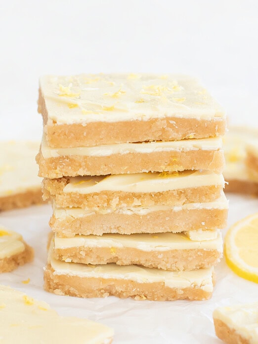 4 Ingredient No Bake Lemon Cake Bark (No Wheat Flour, Eggs, Dairy ...