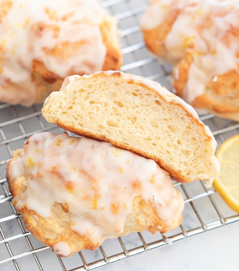 3 Ingredient Lemon Fritters (No Eggs, Butter Or Oil) - Kirbie's Cravings