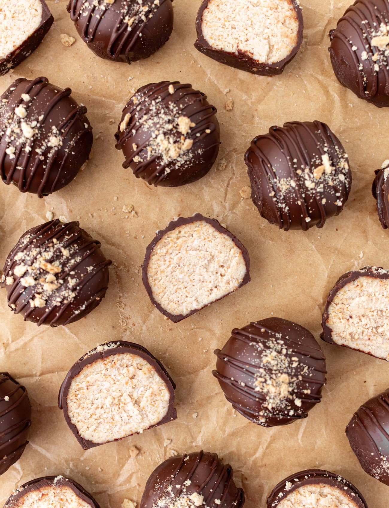 4 Ingredient No Bake Cheesecake Balls - Kirbie's Cravings
