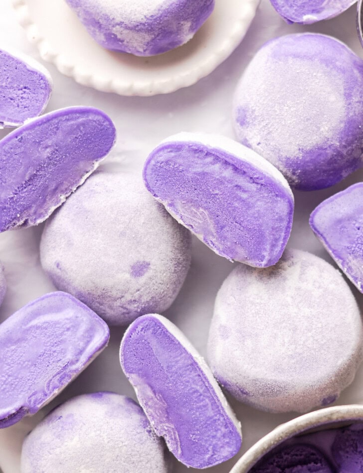 2 Ingredient Mochi Ice Cream - Kirbie's Cravings